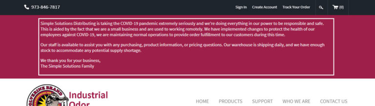 Site-Wide Information Banners - Glendale Designs